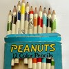 Vintage Peanuts 12 Color Pencils Snoopy Woodstock Color Pencils ...