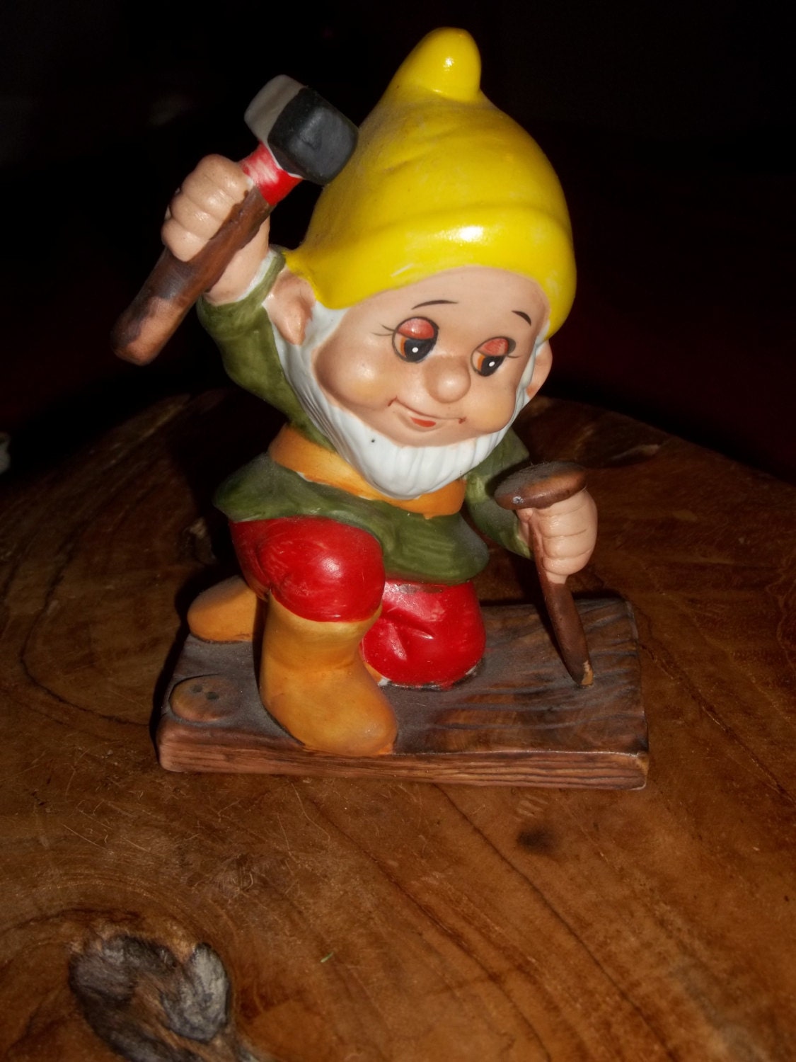 Vintage Dwarf Vintage Elf Ceramic Russ Berrie 334 Dwarf Elf | Etsy