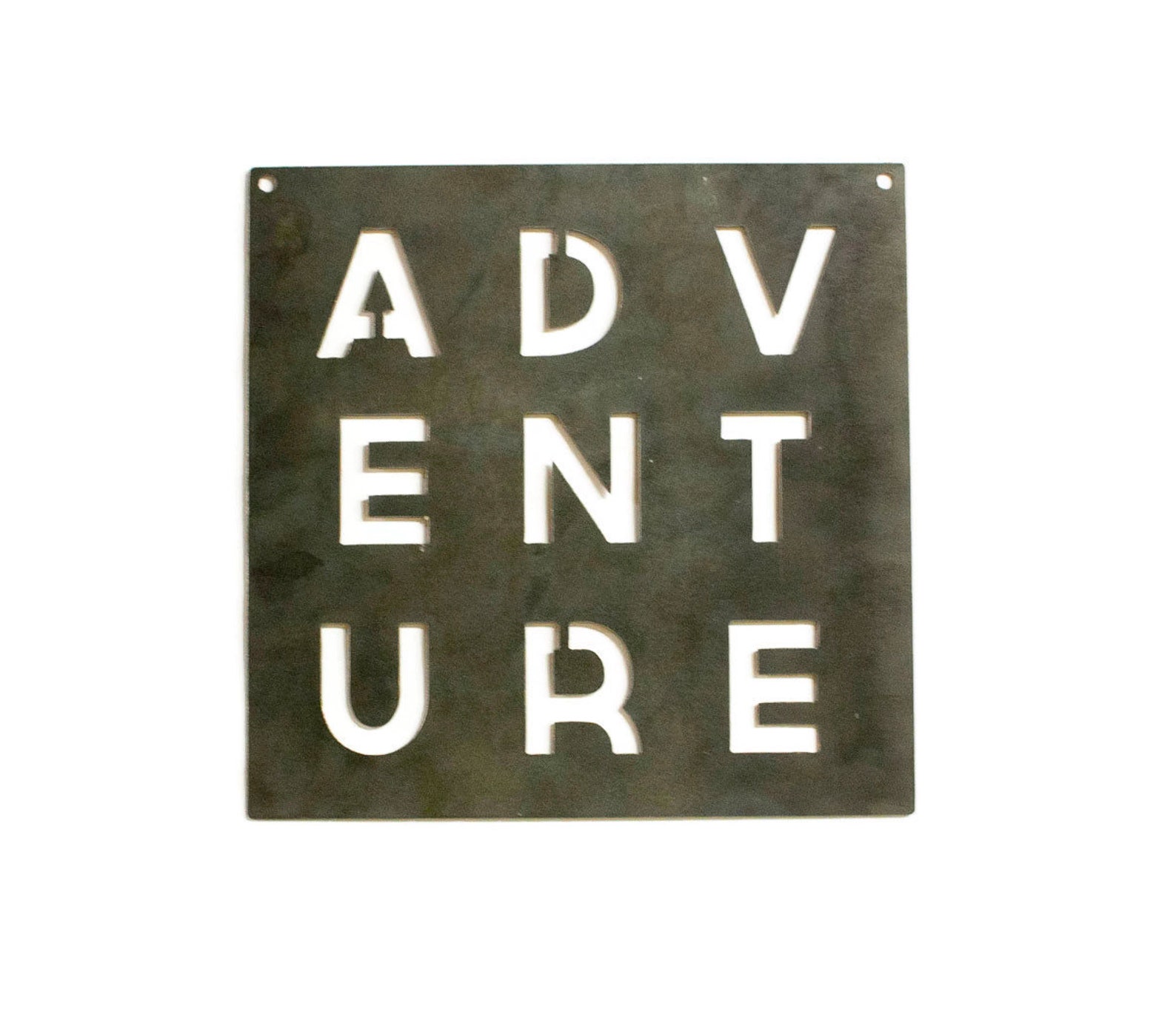 Adventure Metal Sign Steel Wall Plaque Cabin Decor - Etsy