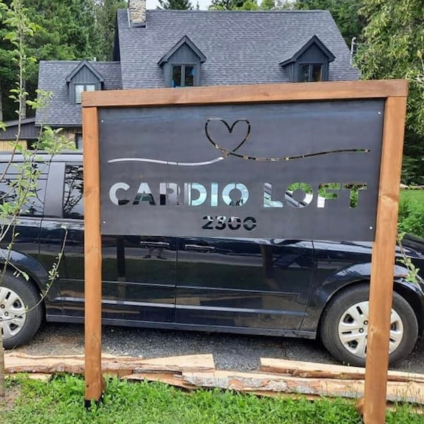 Metal Logo Sign - Etsy