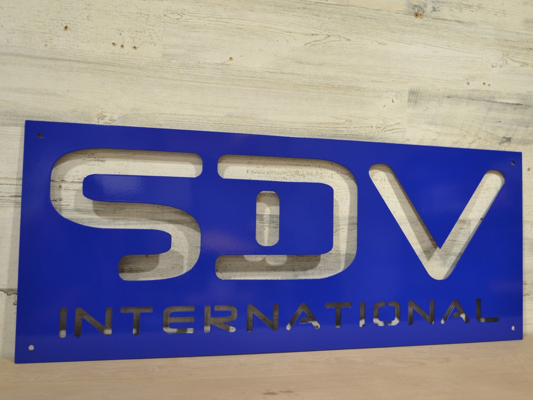 Custom Metal Business Sign - Custom Logo - Large Outdoor Sign - Custom ...