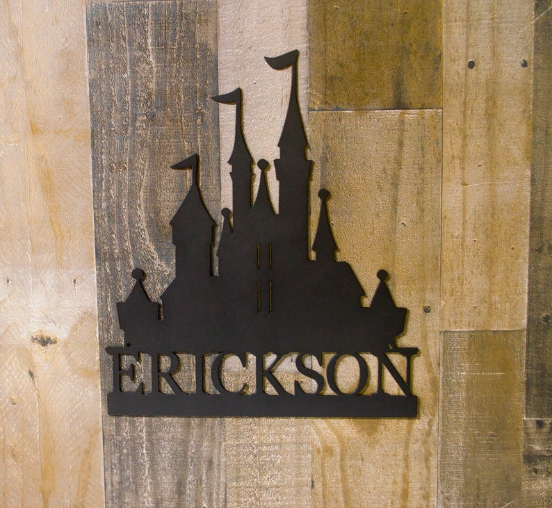 Family Name Kingdom Personalized Metal Established Year Sign - Etsy