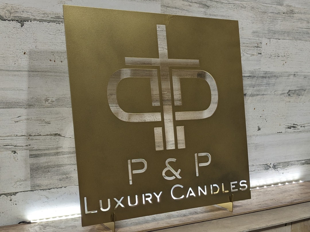 Custom Designed Steel Business Sign - Company Logo - Office Sign ...