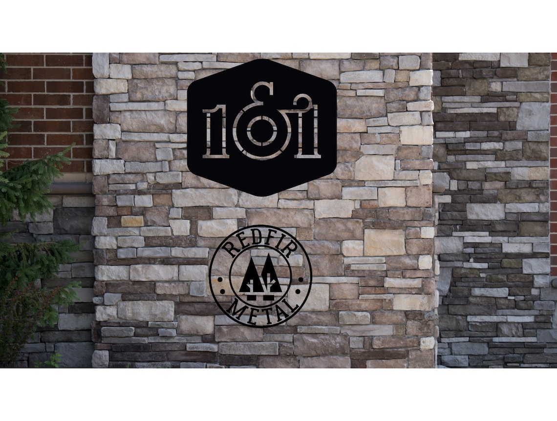 Custom Metal Logo Sign, With Stand - Etsy