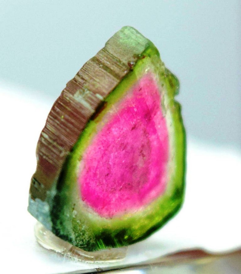 Tourmaline Slice Watermelon Tourmaline Polished Slice from | Etsy Tourmaline Slice Watermelon Tourmaline Polished Slice from | Etsy