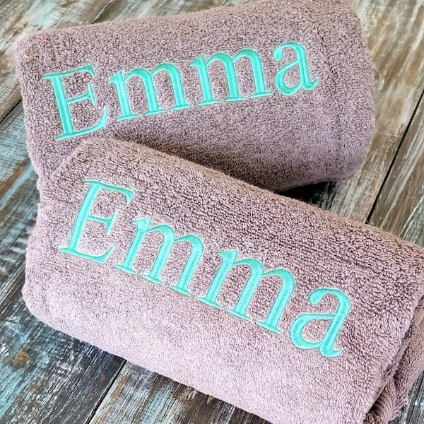 Monogrammed Towels - Etsy