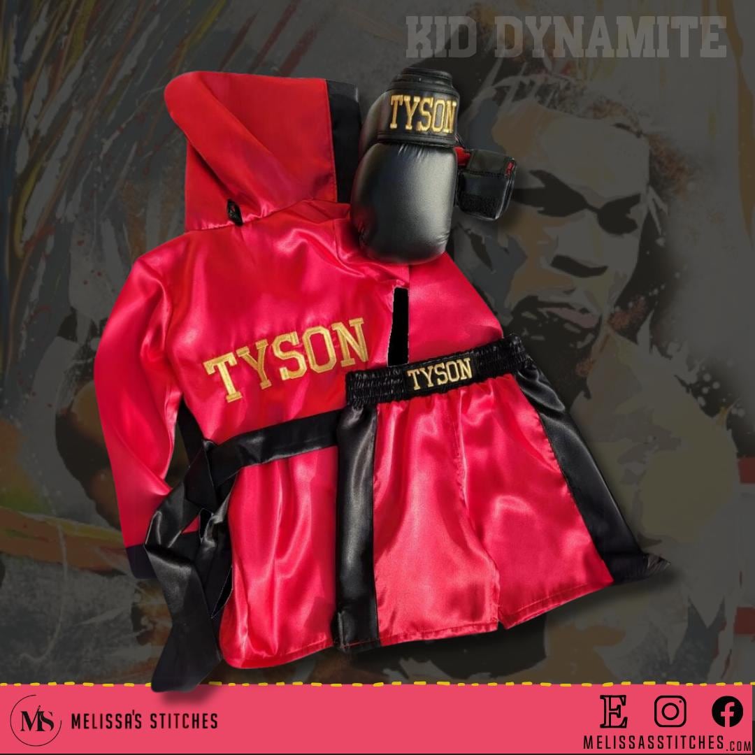 Personalized Baby & Kids Boxing Legends Set Baby Boxing Robe Baby ...