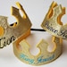 Personalized King Crown/ Knight Crown/prince Crown/ Felt Crown - Etsy
