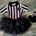 Kids' Referee Costume Set: Shirt, Skirt, and Socks - Etsy
