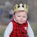 Baby King Crown - Etsy