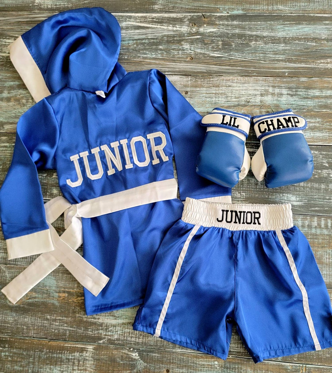 Ready to Ship Baby Boxing Set With Personalized 'junior' Name - Etsy