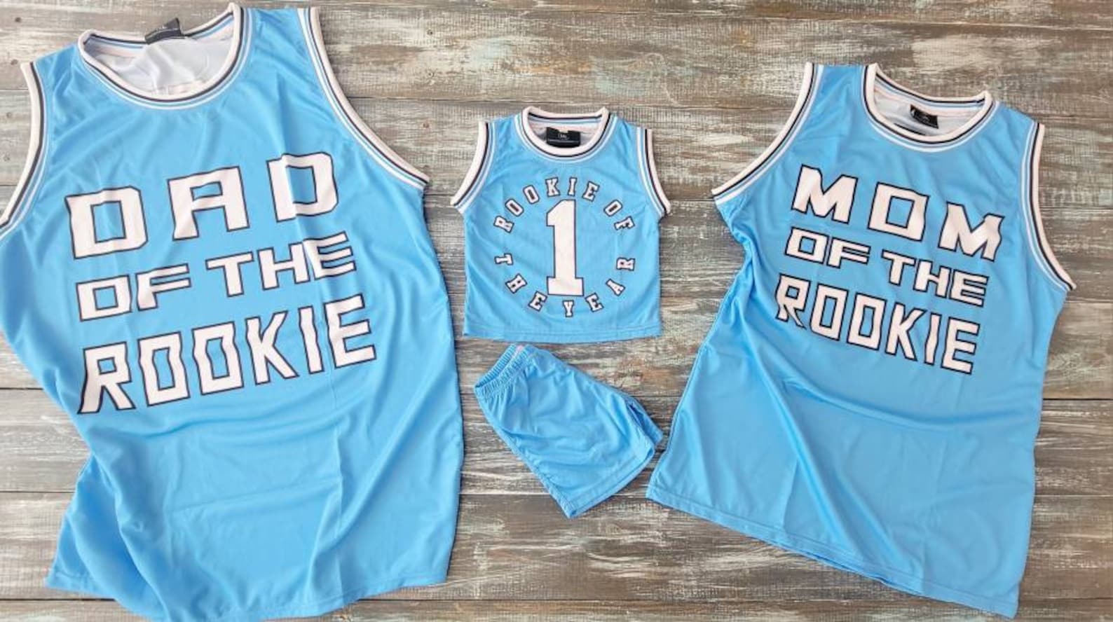 Family Basketball Set - Personalized Jerseys for Mom, Dad & Baby! - Etsy
