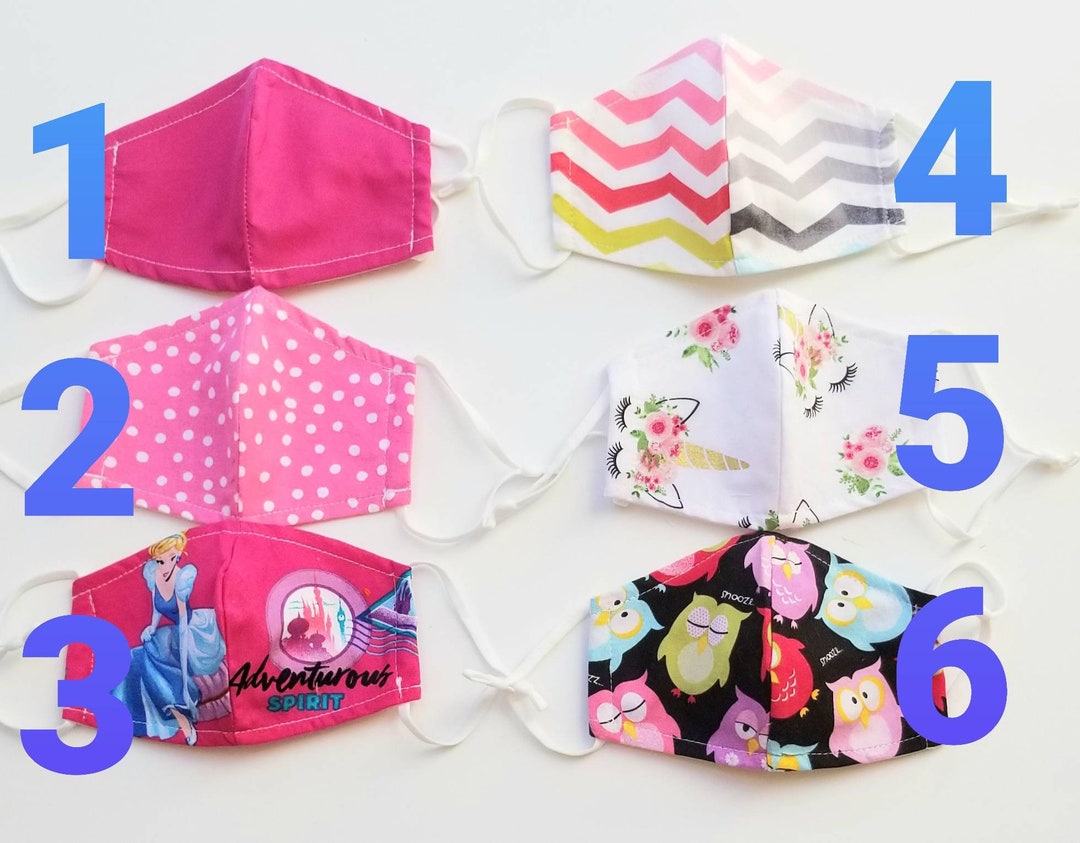 Small Face Mask/ Little Kids Dust Mask, Little Kids Washable Mask - Etsy