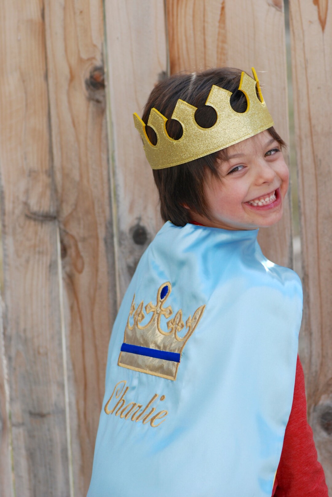 Medieval Cape and Crown Set/king Cape / Prince Cape/custom Cape/super ...