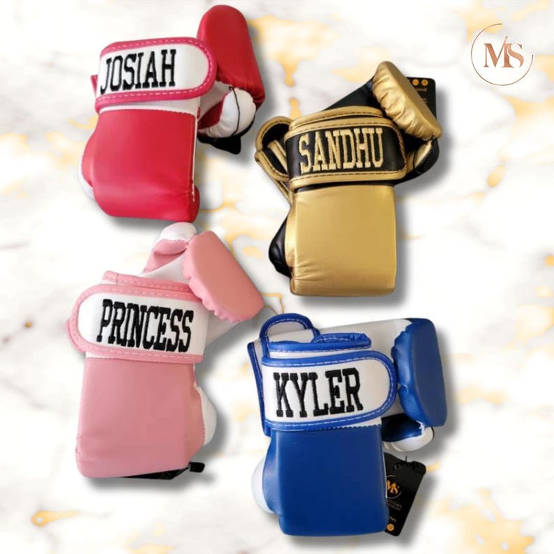 Personalized Baby and Toddler Boxing Gloves – Custom Embroidered Gloves ...