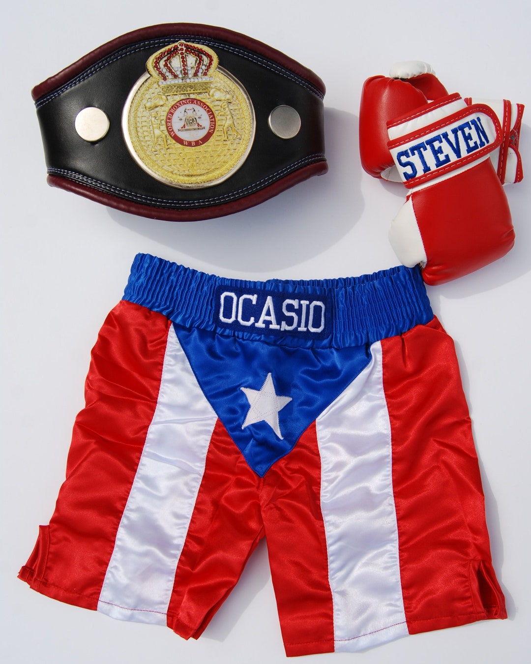 Puerto Rico Pride: Baby Boxing Gloves, Personalized Shorts, and ...