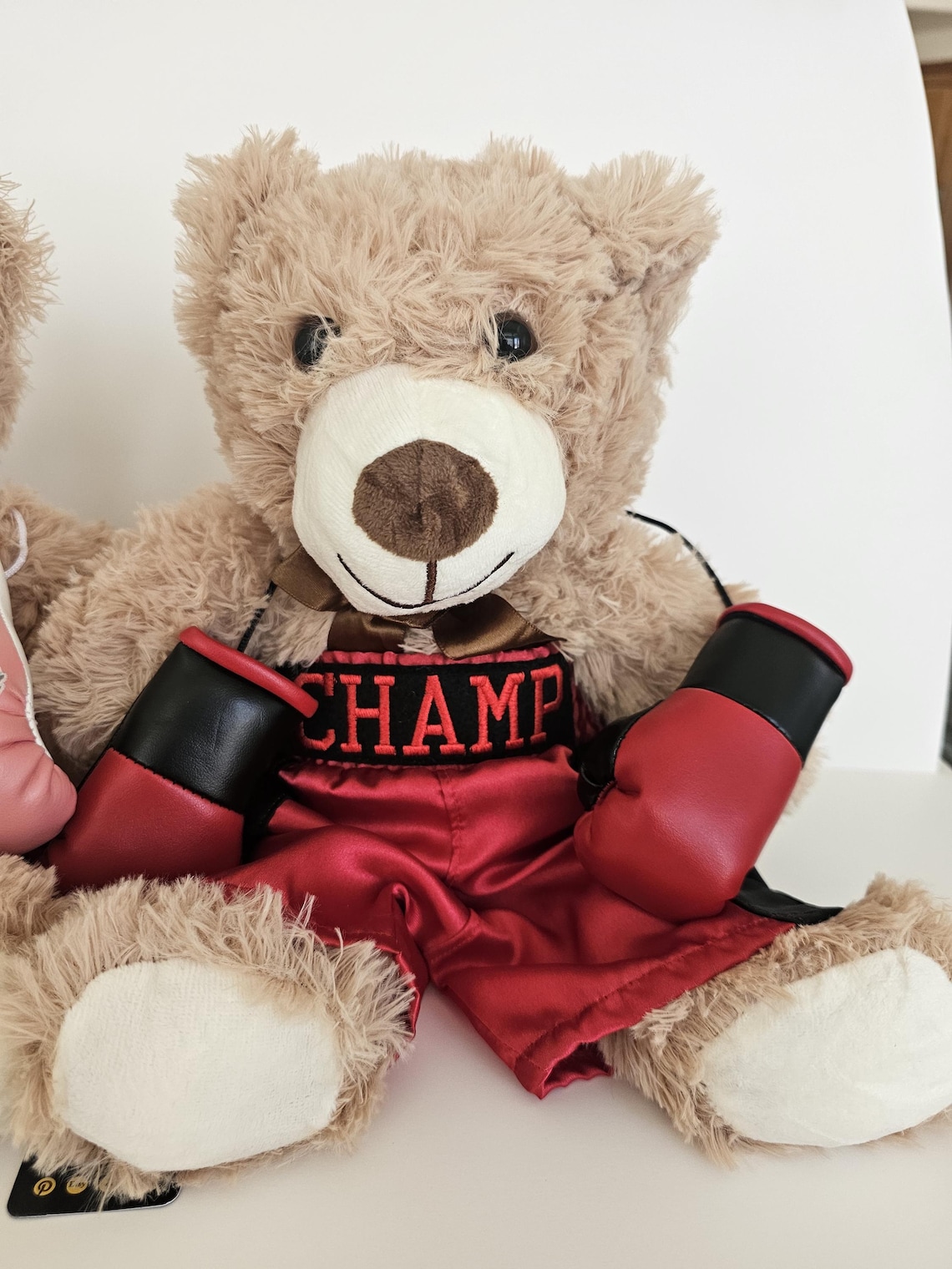 Baby Plush Bear With Boxing Personalized Shorts and Mini Gloves - Etsy