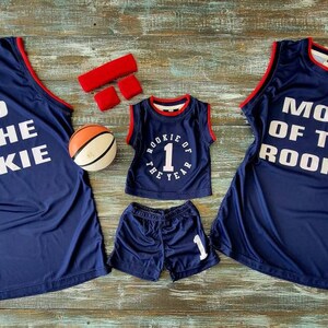 Family Basketball Set - Personalized Jerseys for Mom, Dad & Baby! - Etsy