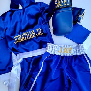 Mexican Youth Boxing Champion Set: Robe, Shorts & Gloves (sizes 2T-5T ...