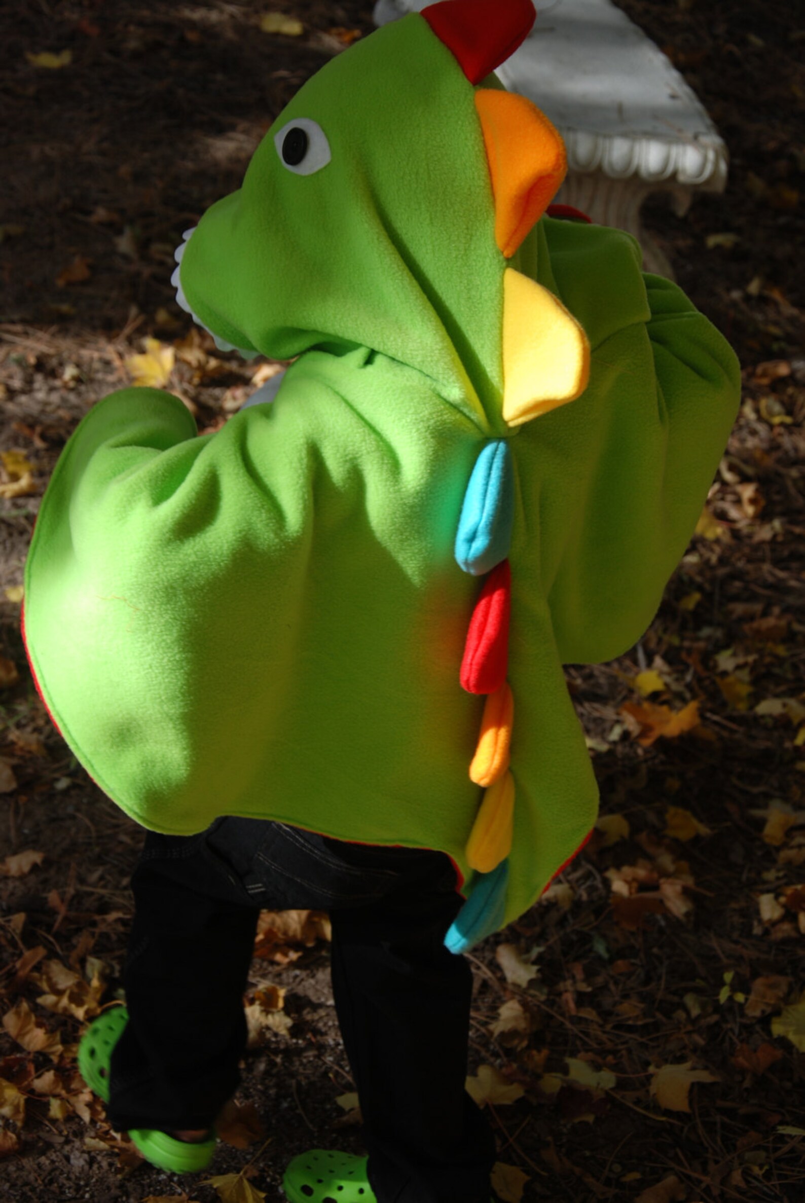 Dinosaur Cape Dinosaur Winter Coat Dinosaur Poncho Dress - Etsy