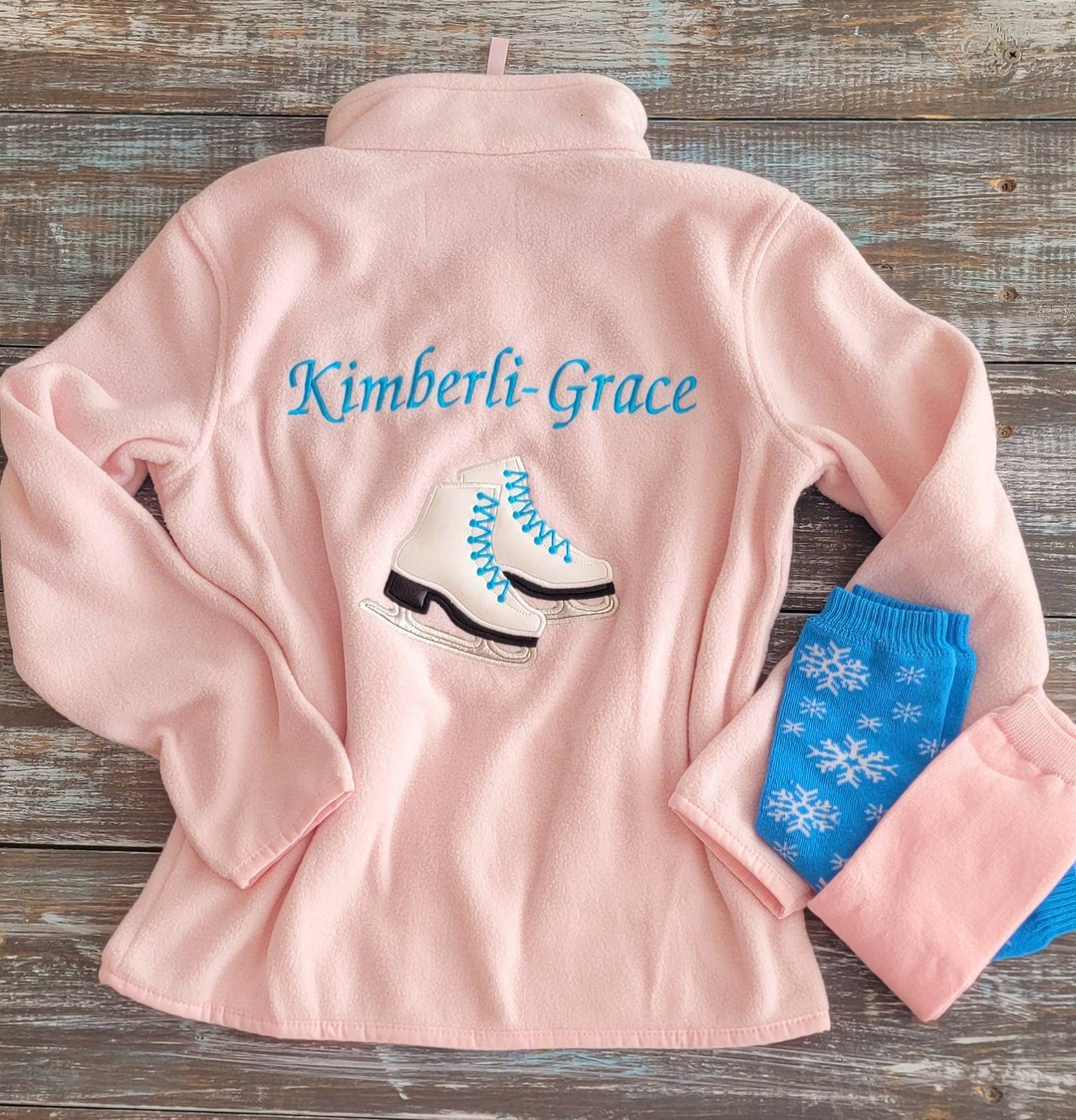 Customized Ice Skating Jacket for Girls With Name Embroidered only ...