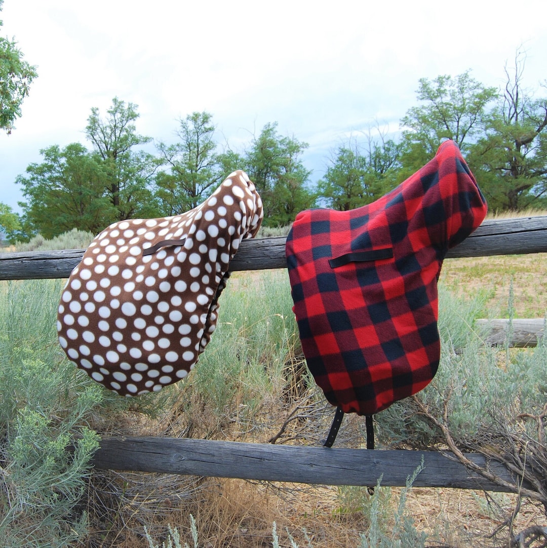 Equestrian Elegance Set: Personalized Saddle and Stirrup Covers ...