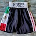 Personalized Flags: Filipino, Mexico or USA Boxing Shorts (adult ...