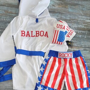Puerto Rico Baby Boxing Set: Personalized Robe, Shorts, and Wearable ...