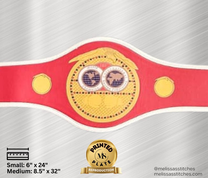Kids' Replica Boxing Championship Belt – the Perfect Champion's ...