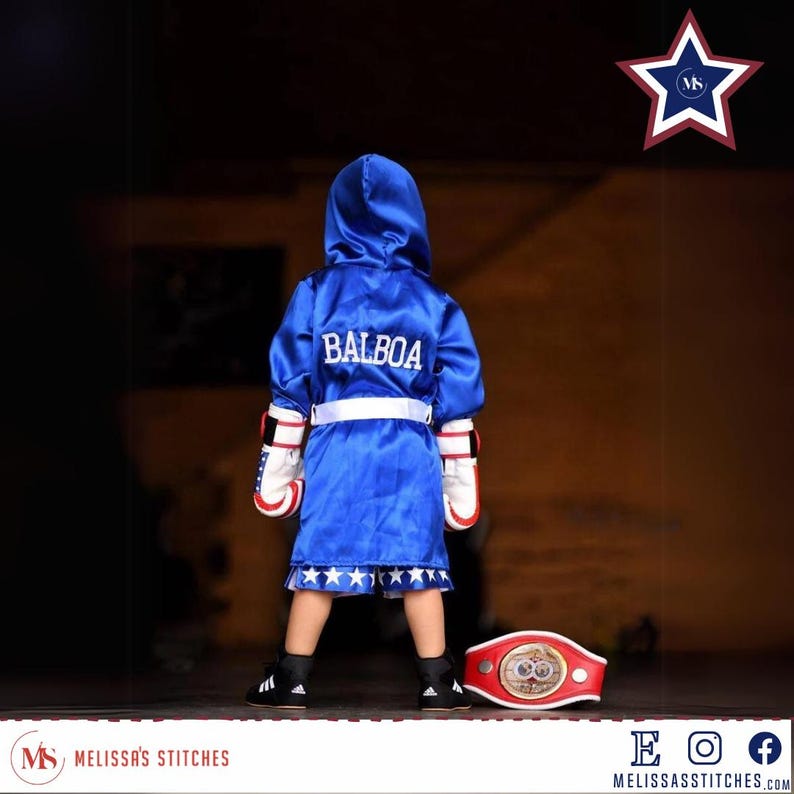 Personalized Baby & Kids Boxing Legends Set "rocky Balboa" Edition ...