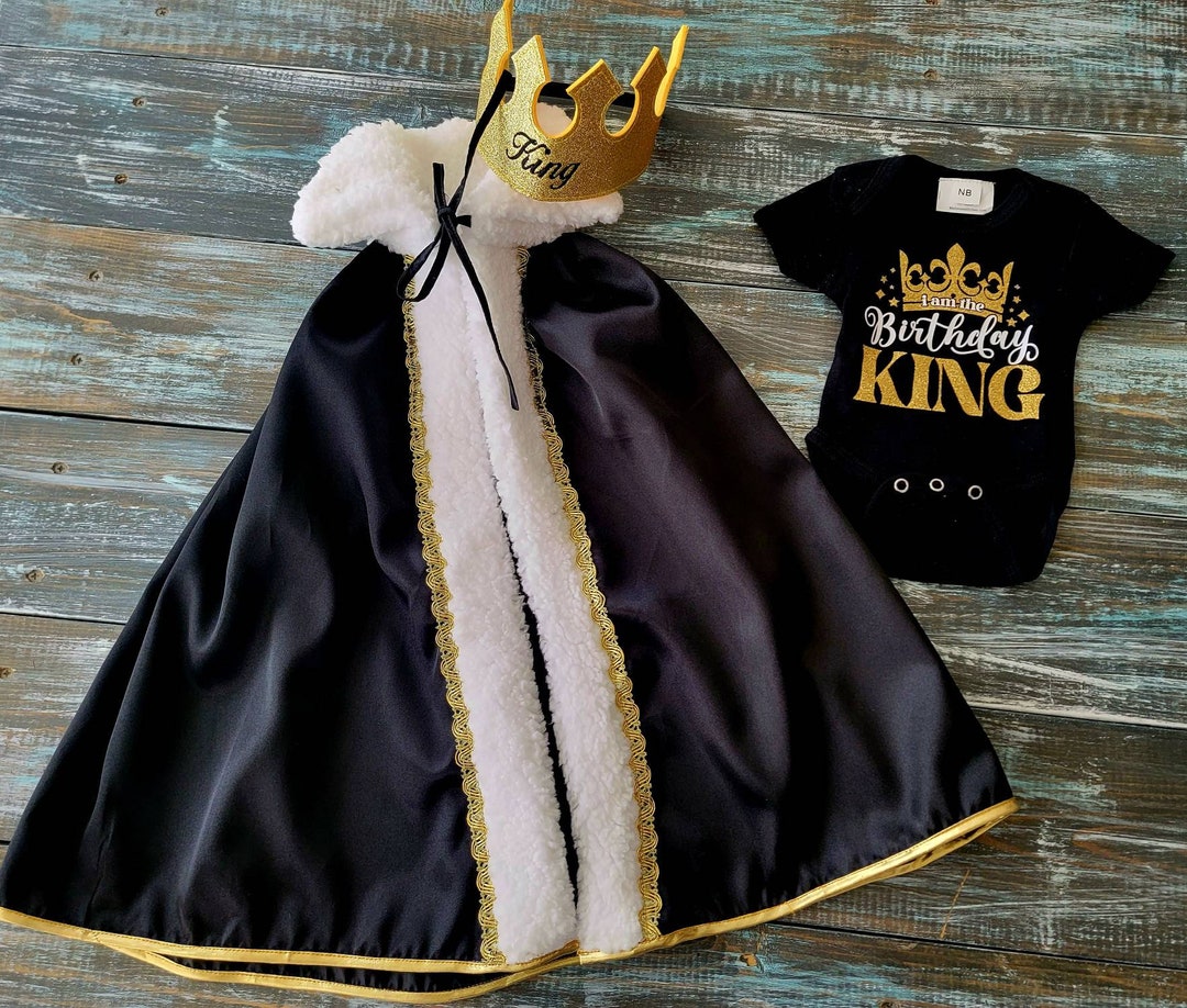 Baby King Capet-shirt and Crown Set - Etsy