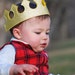 Baby King Crown - Etsy