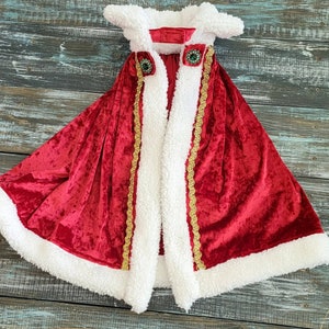 Deluxe Kids Velvet Royal Cape +crown Personalized+shirt +pants - Etsy