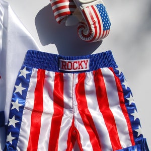 Kids Rocky Boxing Set Gloves and Shorts Personalized - Etsy