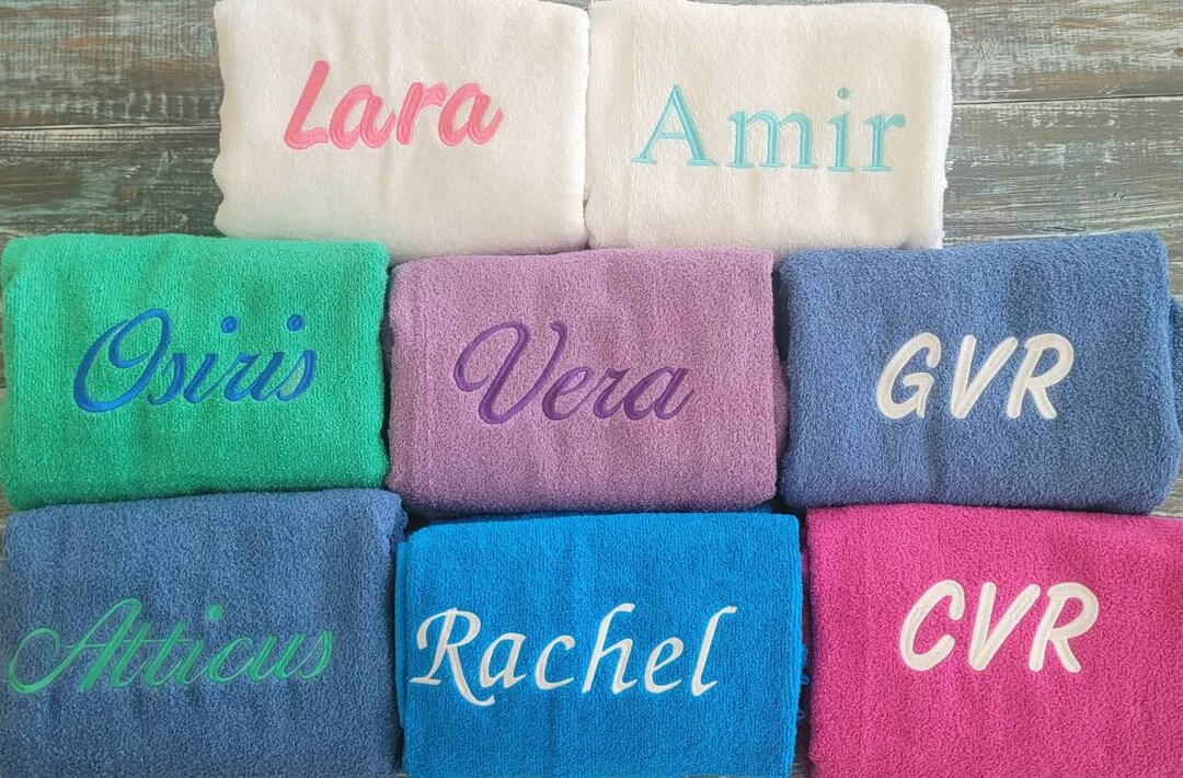 Unwrap Joy: Personalized Bath Towel, a Special and Unique Christmas ...