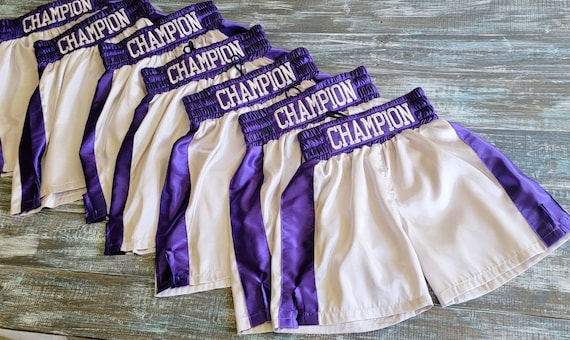 Adult Boxing Trunks Personalized/ Boxing Shorts Adult - Etsy