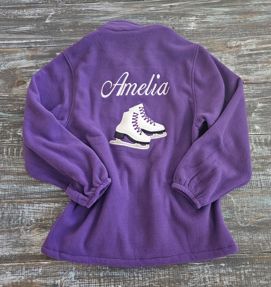 Personalized Ice Skating Jacket for Girls - Etsy