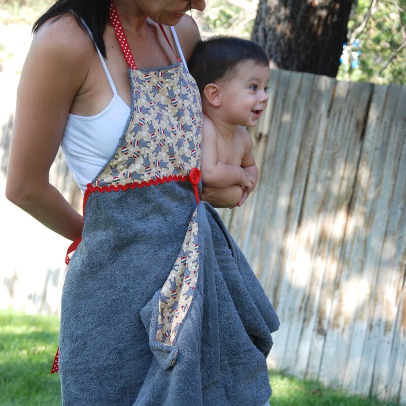 Baby Bath Apron - Etsy