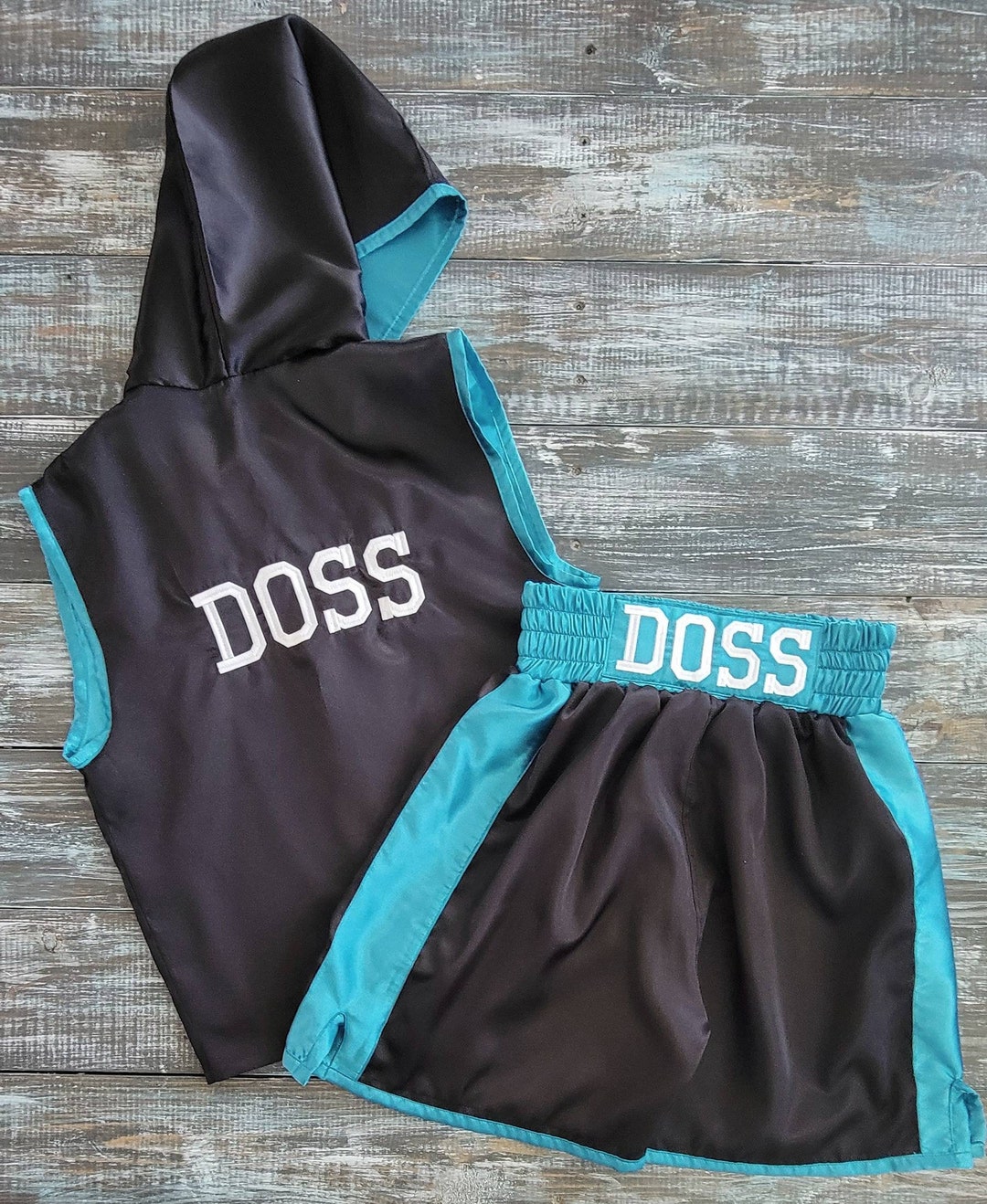 Youth Boxing Attire: Vest and Shorts (gloves Not Included) - Etsy