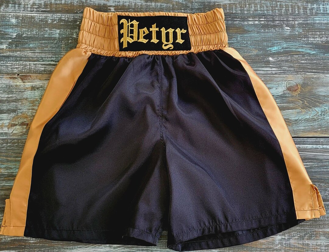 Customize Your Ring Look: Personalized Adult Boxing Trunks / Boxing ...
