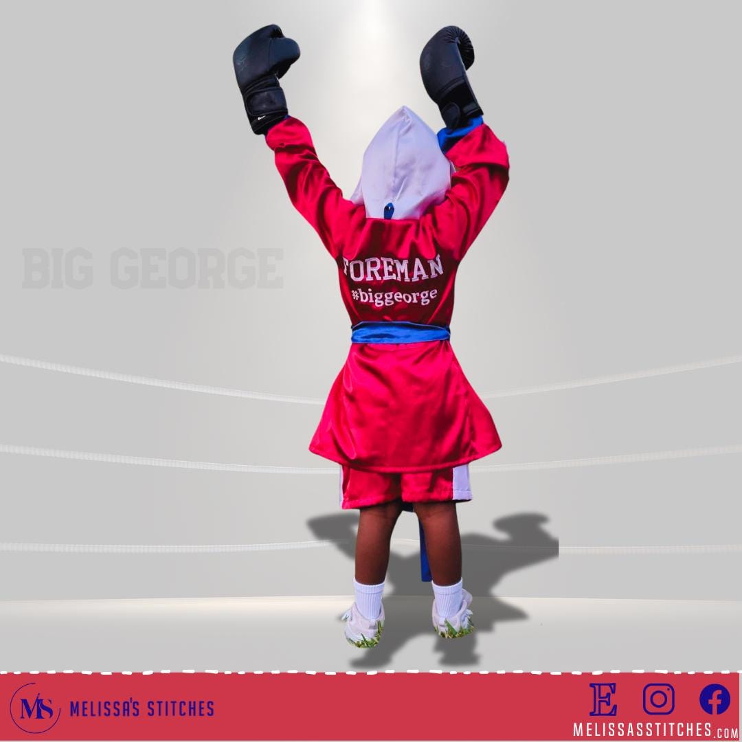 Personalized Baby & Kids Boxing Legends Set "george Foreman" Edition ...