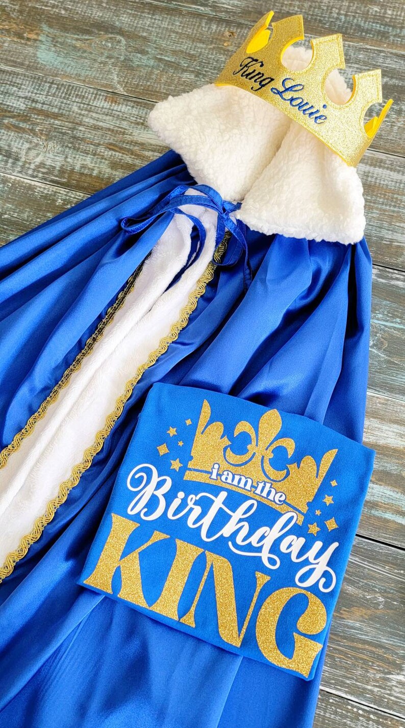 Baby King Capet-shirt and Crown Set - Etsy