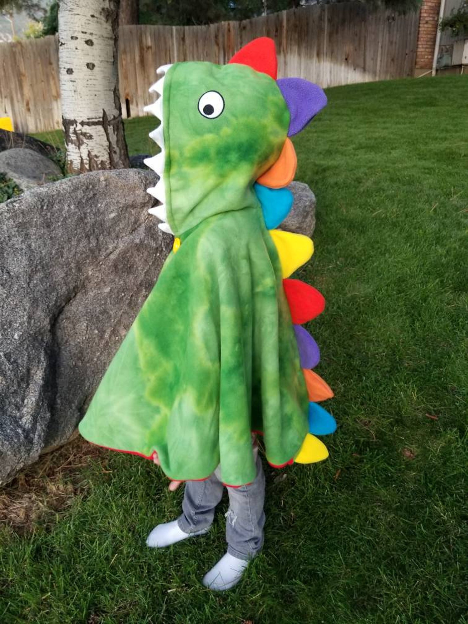 Dinosaur Cape Dinosaur Winter Coat Dinosaur Poncho Dress - Etsy