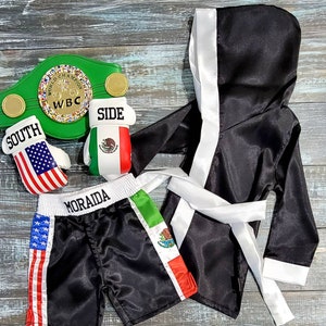 Puerto Rico Baby Boxing Set: Personalized Robe, Shorts, and Wearable ...