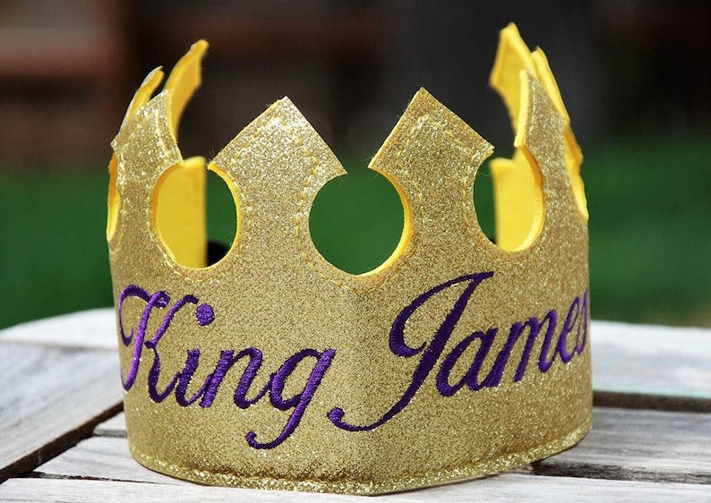 ADULT Personalized King Crown/ Knight Crown/prince Crown/ Felt - Etsy