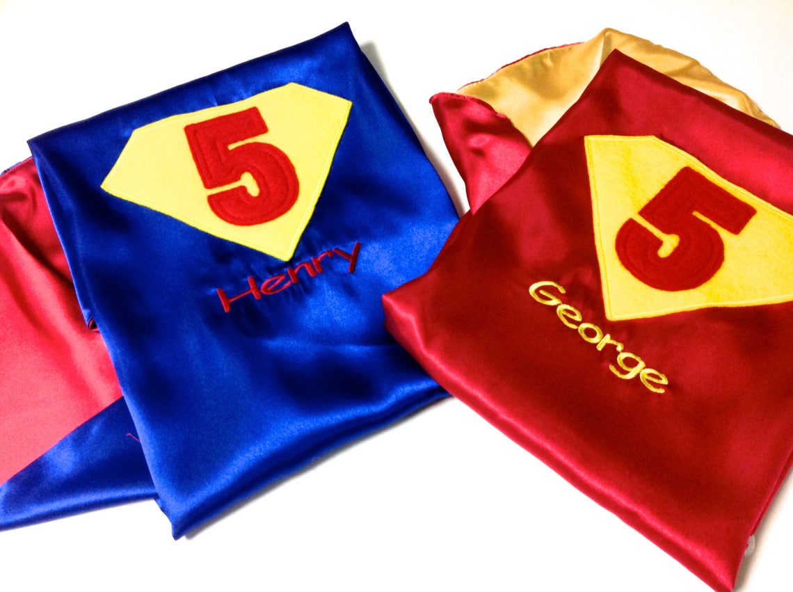 Birthday Super Hero Cape/ Birthday Cape /custom Cape/super - Etsy