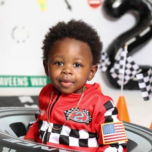 Kids Car Racing Suit, Driver Racing Suit, Pilot Suit, Baby Race Suit ...