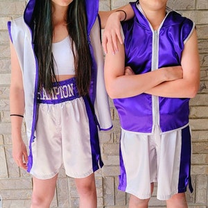 Adult Boxing Vest and Matching Shorts Set (gloves NOT Included) - Etsy