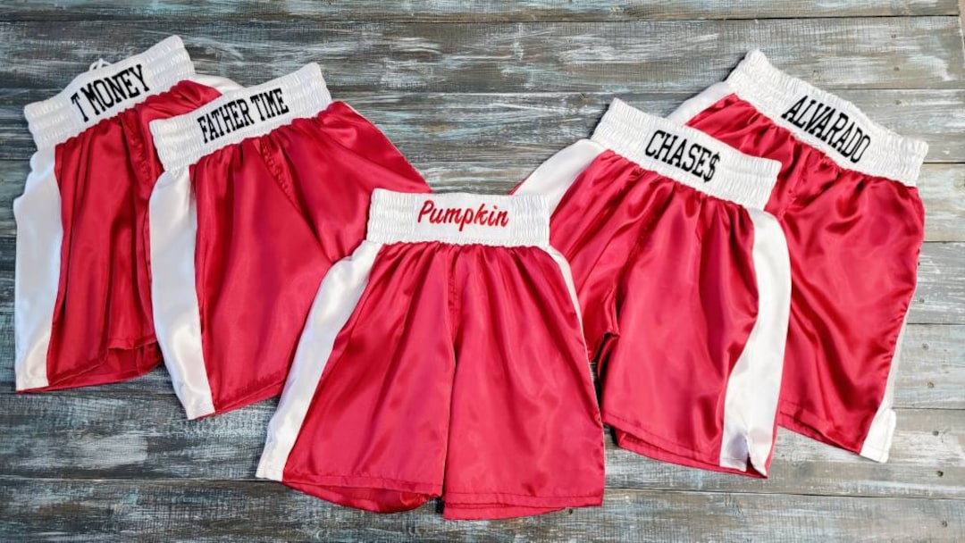 Personalized Adult Boxing Trunks/ Boxing Shorts for Adults - Etsy