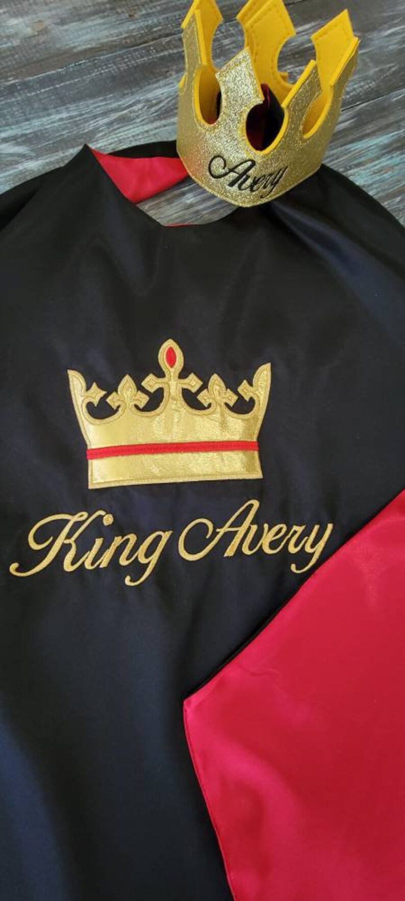 Medieval Cape and Crown Set/king Cape / Prince Cape/custom - Etsy